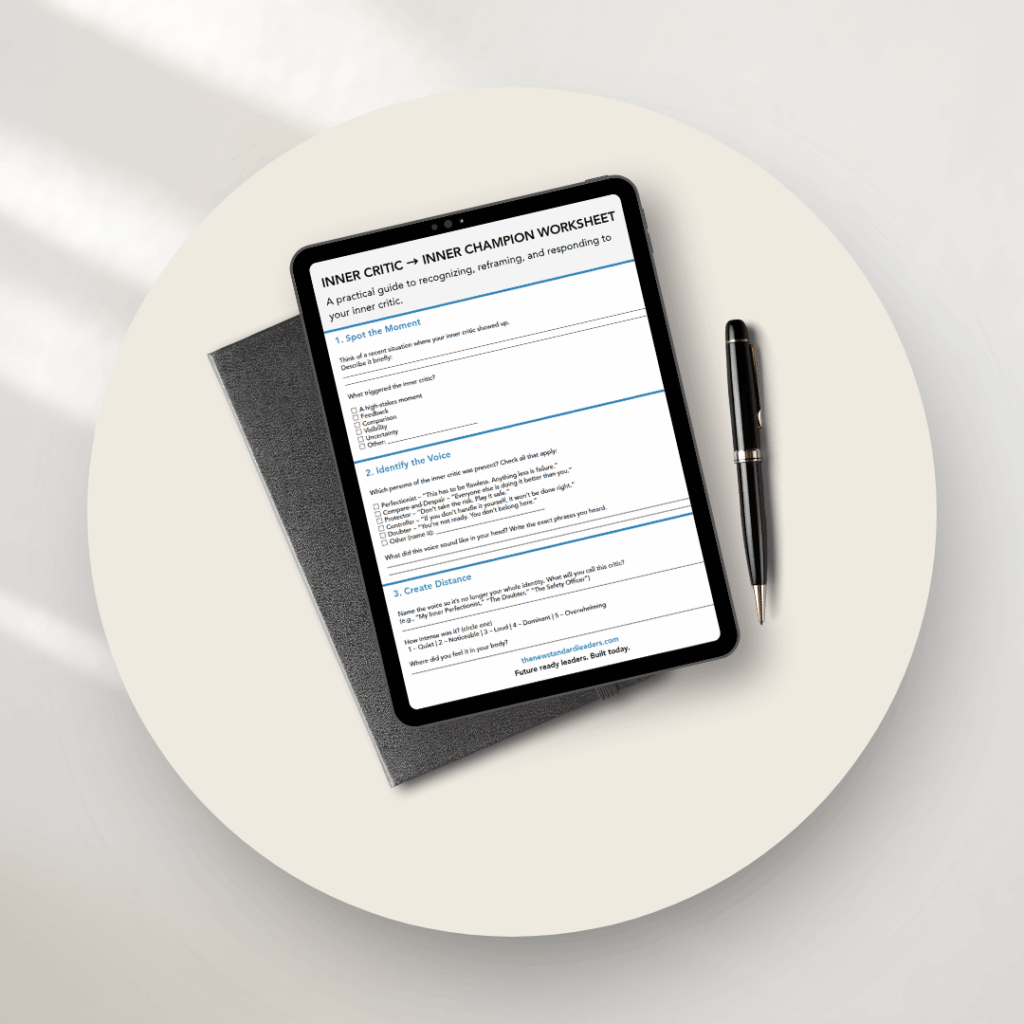Inner Critic: How Leaders Turn Self-Doubt Into Strength